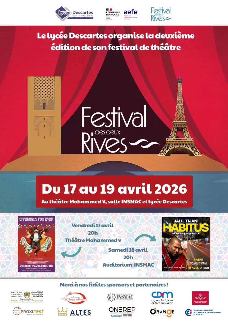 Festival des Deux Rives – La deuxième édition arrive ! – Lycée Descartes